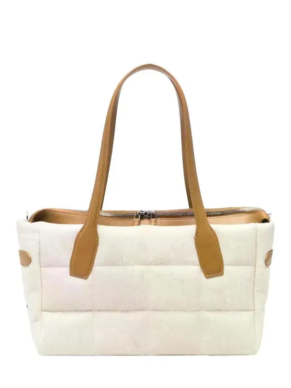 VEECOLLECTIVE Small Tela Shoulder Bag - Neutrals