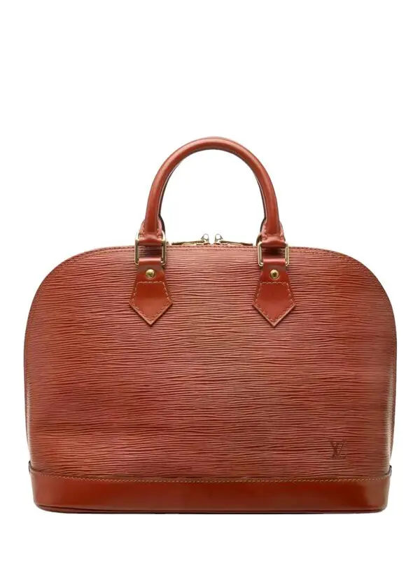 LOUIS VUITTON Epi Alma Pm Handbag - Brown