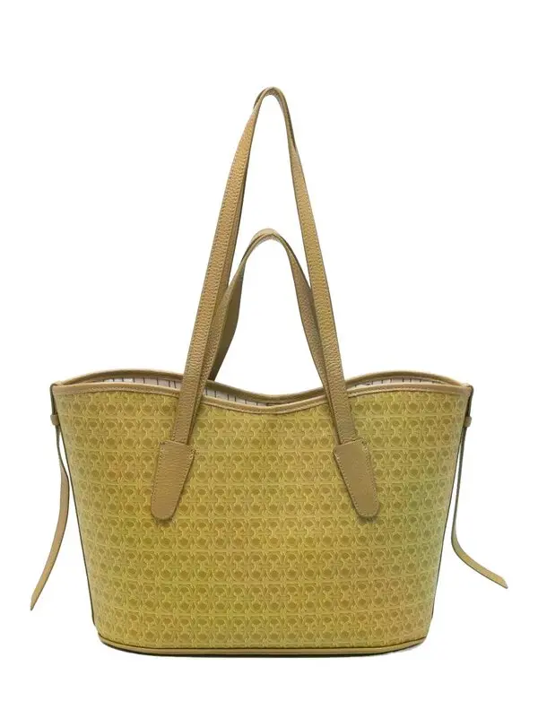 COCCINELLE Monogram Tote Bag - Green