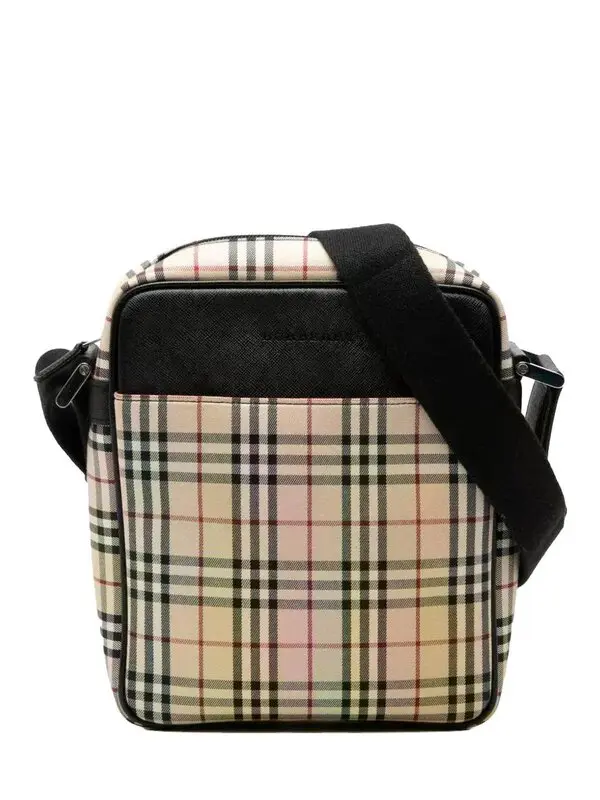 Burberry House Check Canvas Crossbody Bag - Neutrals