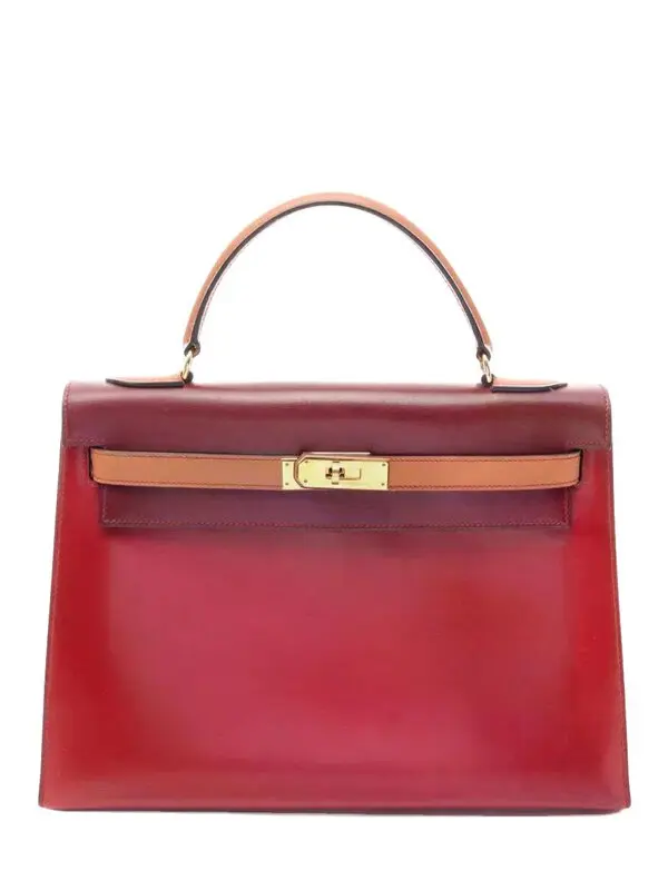 Hermès 1986 Kelly 32 Handbag - Red