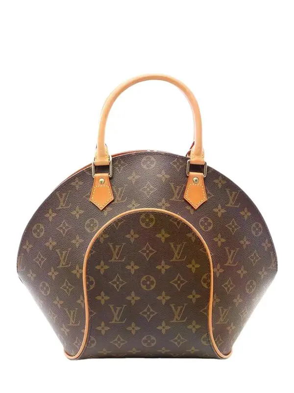 LOUIS VUITTON Monogram Ellipse Mm Handbag - Brown