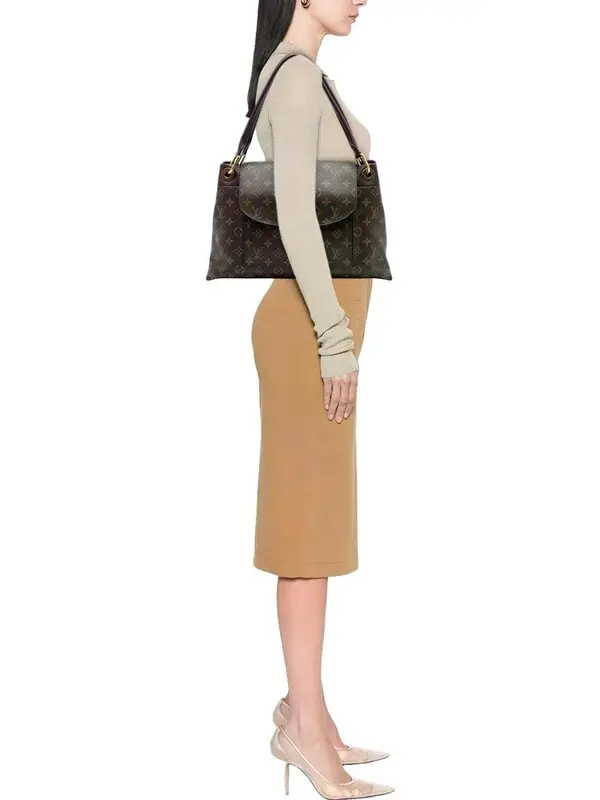 LOUIS VUITTON Monogram Olympe Mm Shoulder Bag - Brown