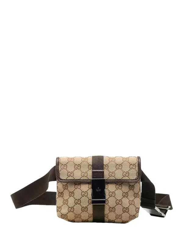 Gucci Gg Canvas Belt Bag - Neutrals