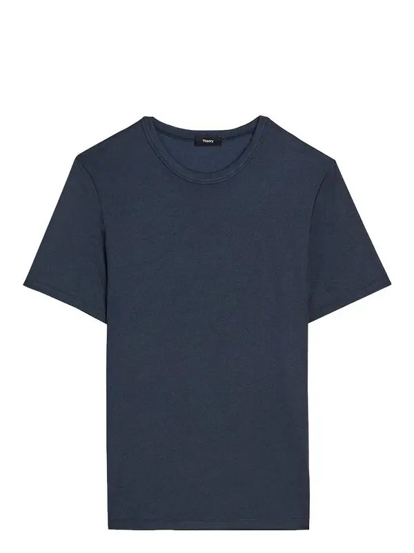Theory Essential Modalblend Jersey Tshirt - Navy