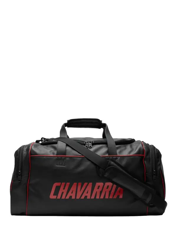 Adidas X Willy Chavarria Leather Duffle Bag - Black