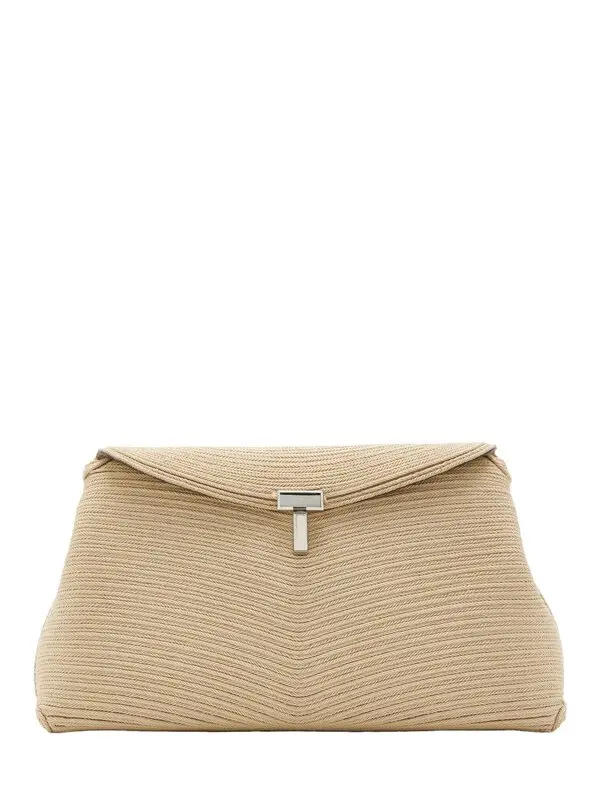 TOTEME T-lock Rope Clutch - White