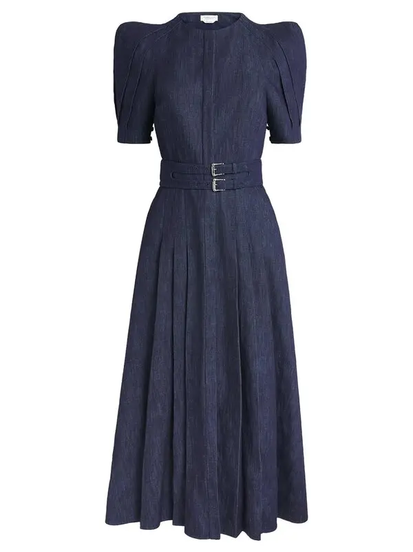 Gabriela Hearst Denim Patricia Maxi Dress - Navy