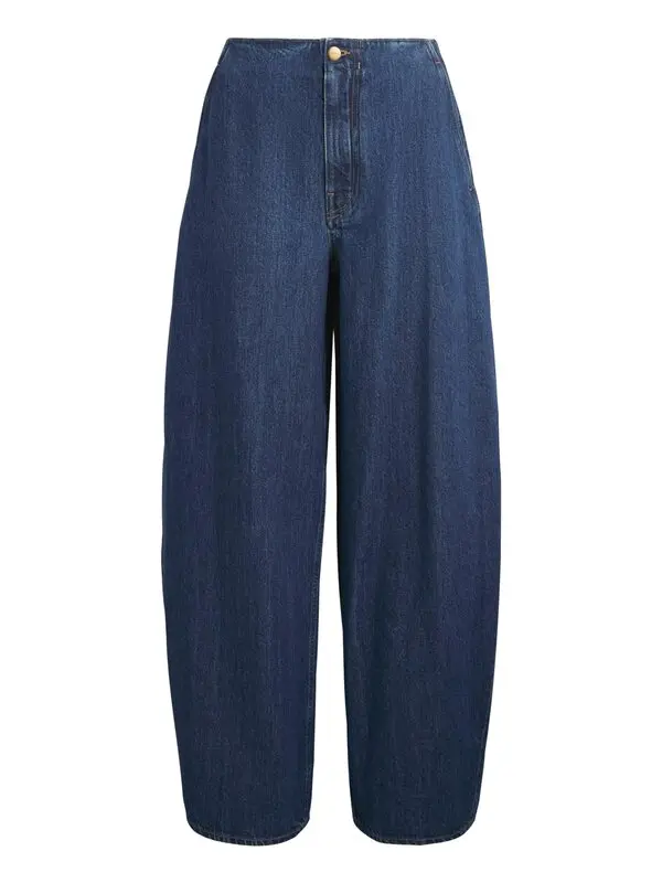 JIL SANDER Mid-rise Barrel Jeans - Blue