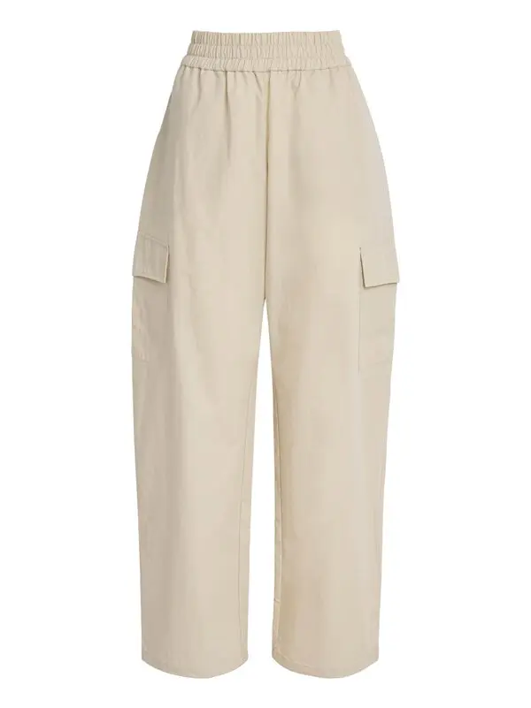 Stylein Shea Cargo Trousers - Ivory