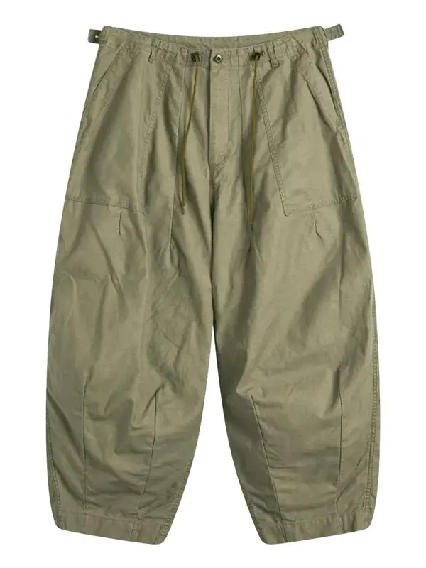 Needles Fatigue Balloon Pants - Green