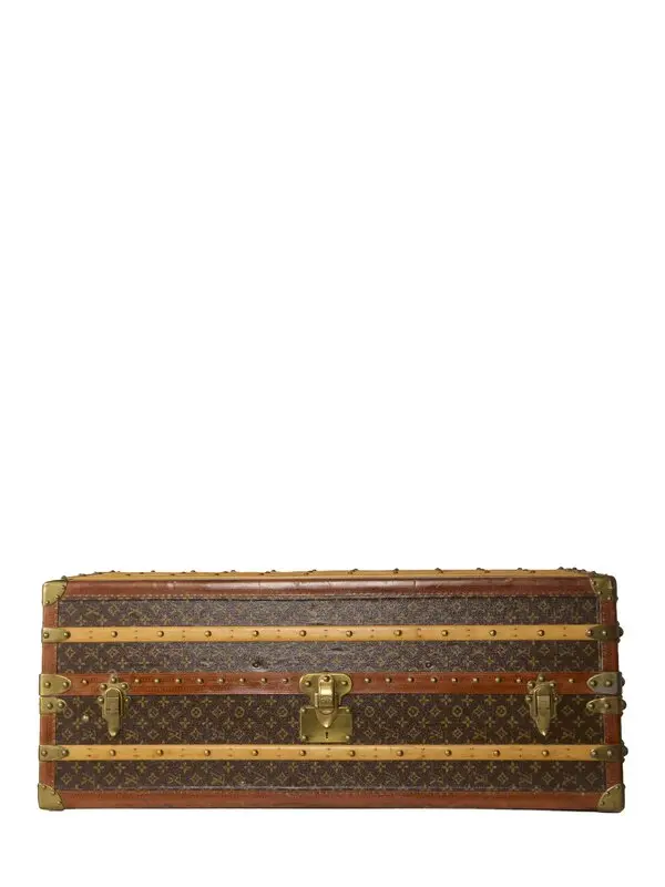 LOUIS VUITTON Monogram Wardrobe Trunk - Brown
