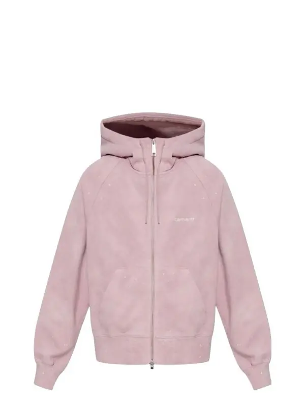 Carhartt Hooded Long-sleeved Sweatshirt - Pink
