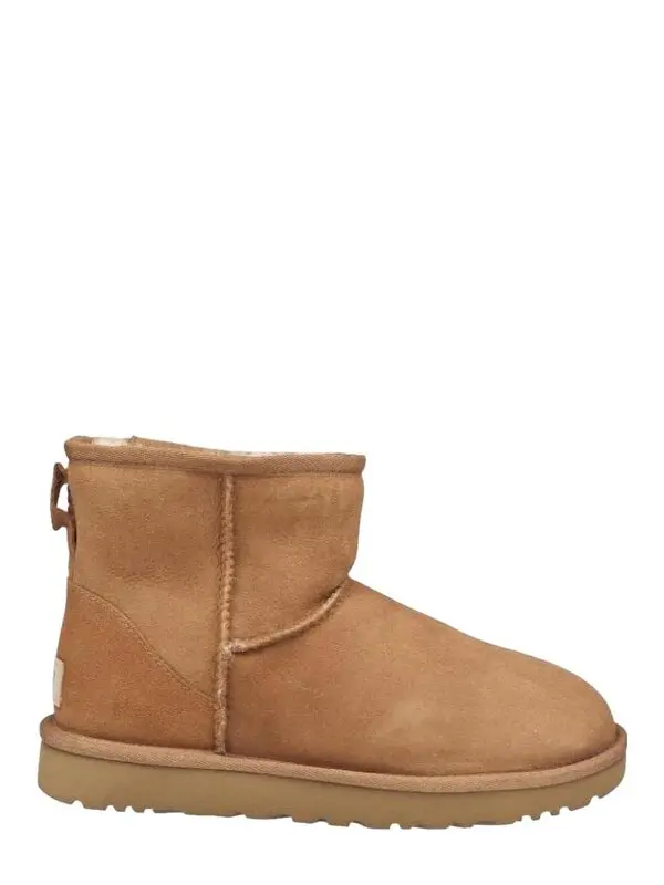 UGG Classic Mini Ii Logo-patch Ankle Boots - Brown