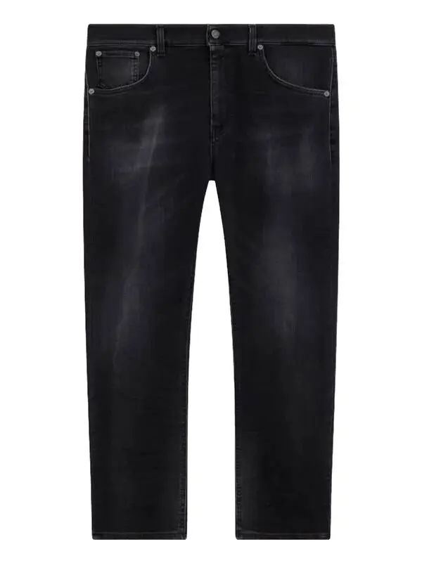 DONDUP Belt Ring Denim Trousers - Black