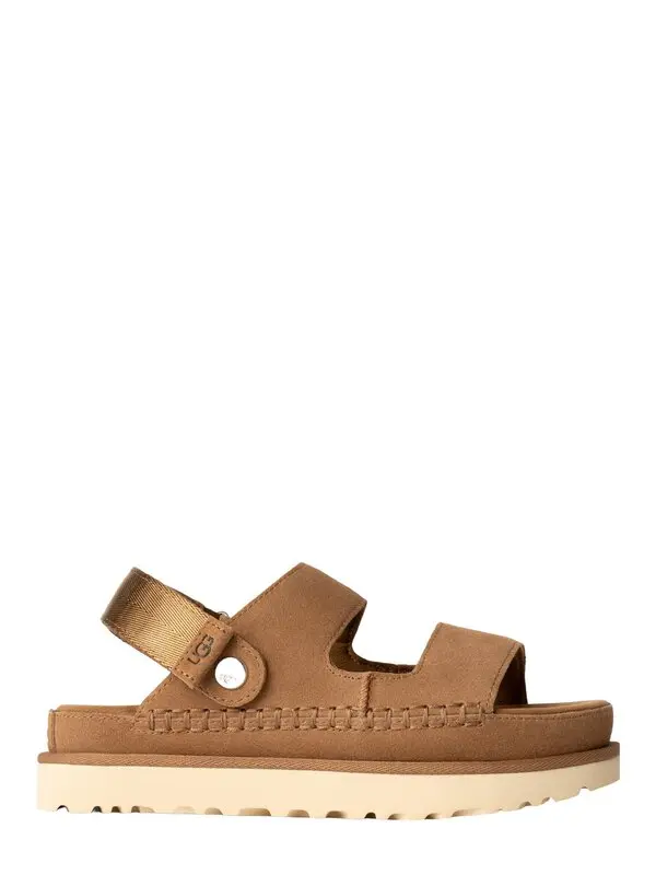 UGG Goldenstar Glide Sandals With Adjustable Strap - Chestnut
