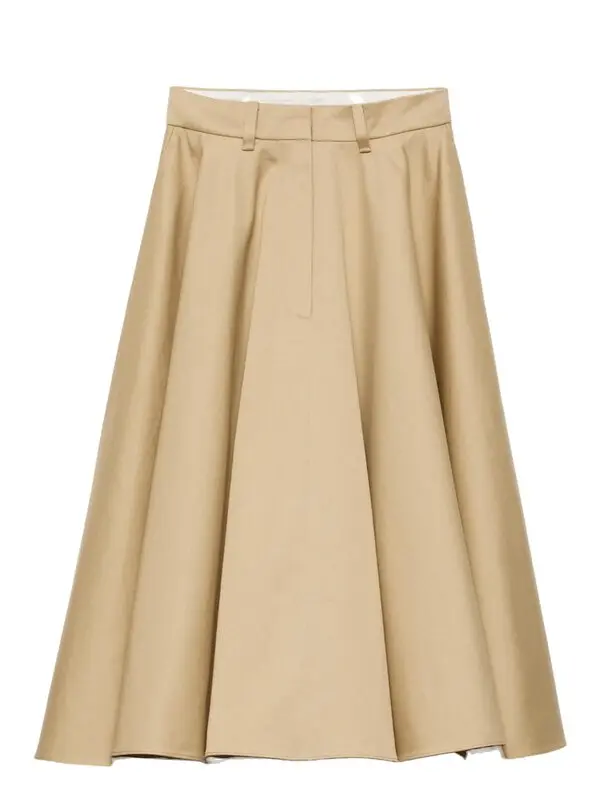 Prada Midi Skirt - Rope Grey