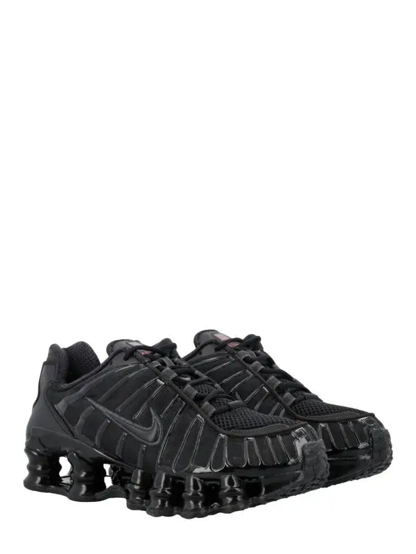 Nike Shox Tl Lace-up Sneakers - Black