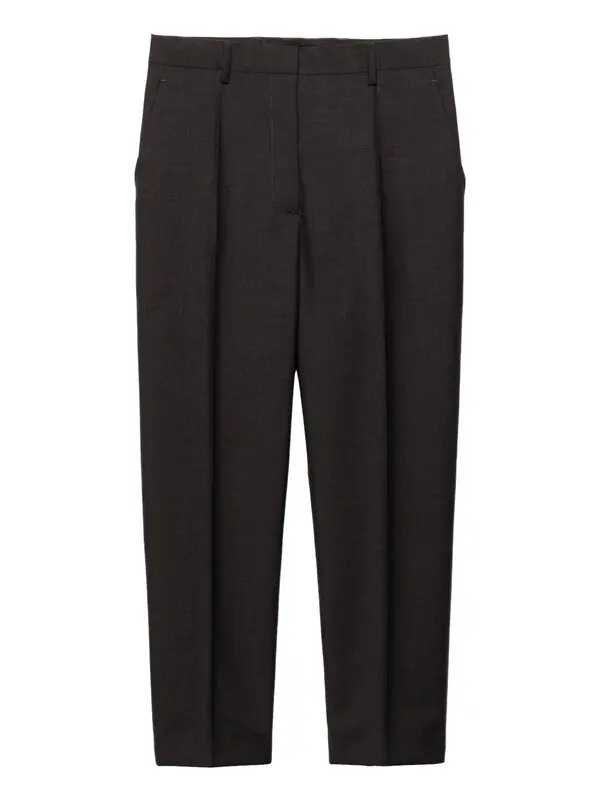 Prada Grisaille Tailored Trousers - Grey