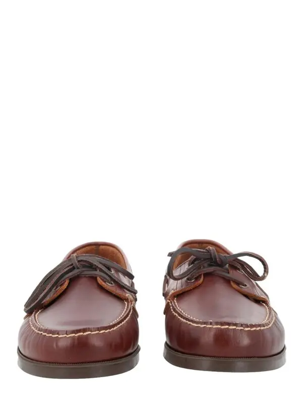 Paraboot Lace-up Boat Shoes - Brown