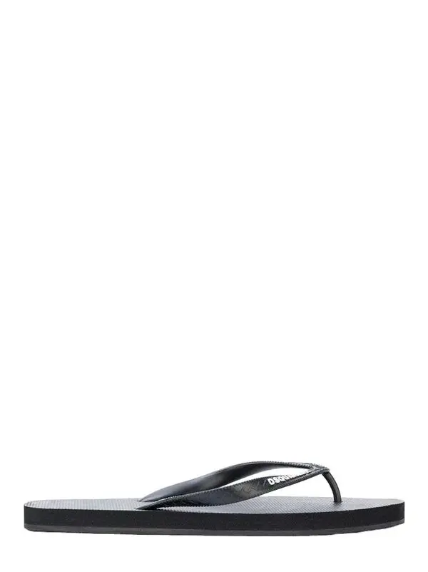 Dsquared2 Logo Thong Sandals - Black