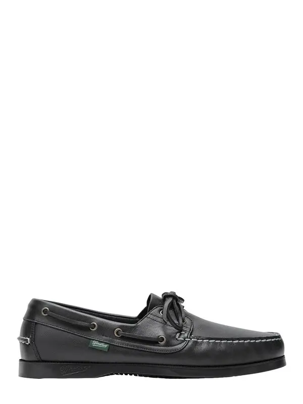 Paraboot Barth Leather Loafers - Black