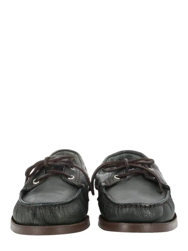 Paraboot Barth Boat Shoes - Black