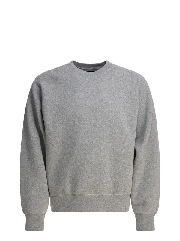StÜssy Long Sleeve Crewneck Sweatshirt - Gray