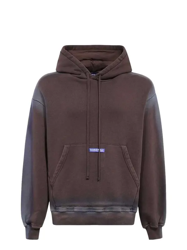A-COLD-WALL* Hooded Sweater With Ribbed Details - Brown