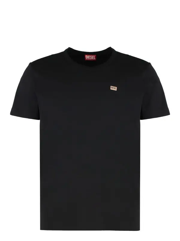 DIESEL® T-angie-od Crewneck T-shirt - Black