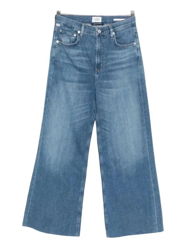 Citizens Of Humanity Lyra Raw-cut Jeans - Blue