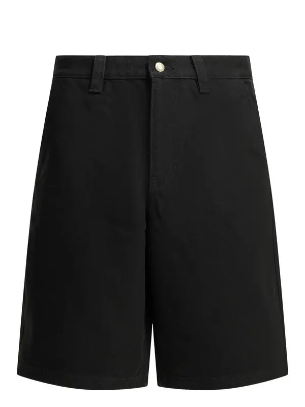 StÜssy Button-front Work Gear Shorts - Black