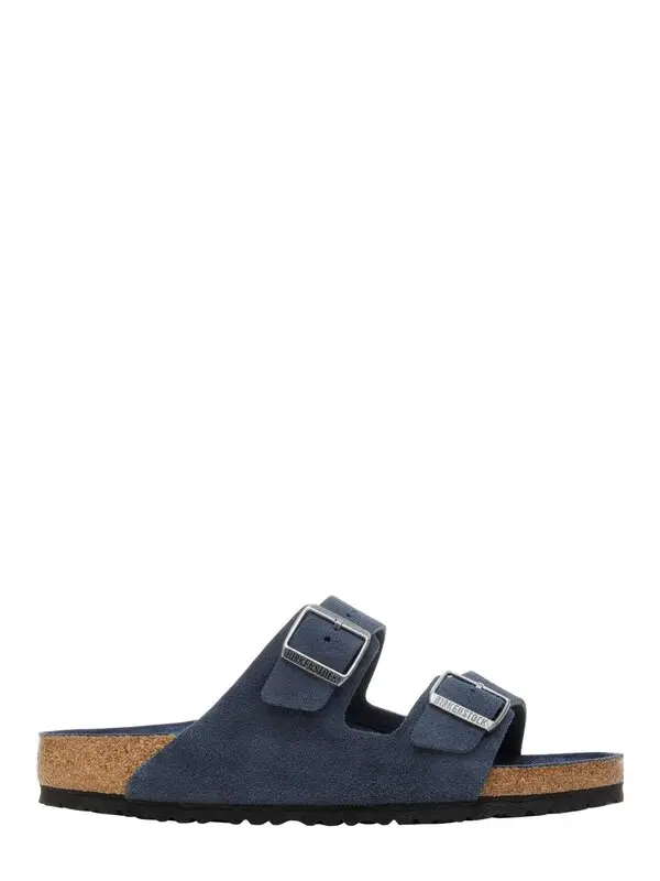 BIRKENSTOCK Arizona Flat Sandals - Black