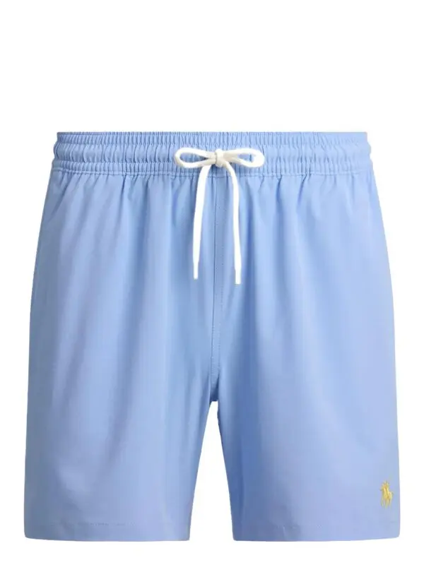 Polo Ralph Lauren Elasticated Drawstring Swim Shorts - Blue