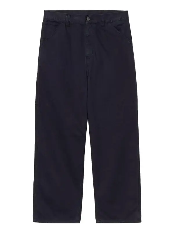 Carhartt Work In Progress Single Knee Work Pants - Midnight, Garment Dyed