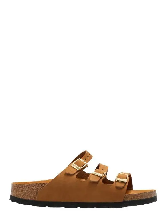 BIRKENSTOCK Florida Fresh Triple-strap Flat Sandals - Mink