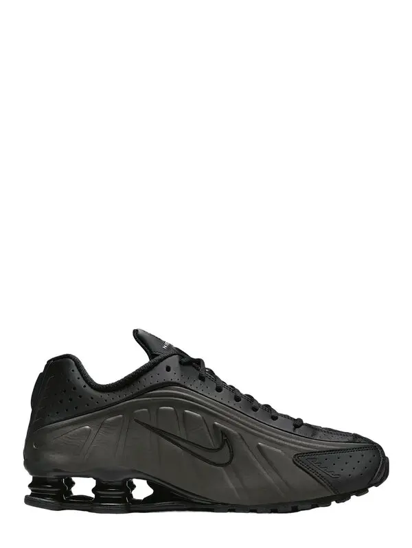 Nike Shox R4 Lace-up Sneakers - Black