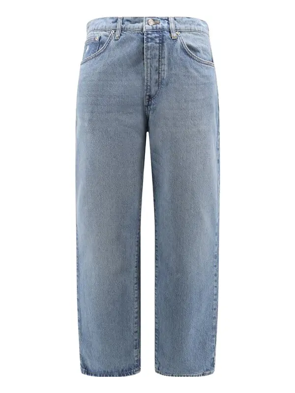 StÜssy Logo-patch Denim Jeans - Blue