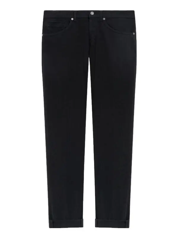 DONDUP Cuffed Hem Jeans - Black