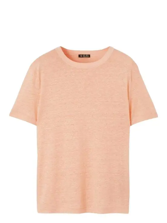 Loro Piana Short Sleeve Crewneck T-shirt - Sunrise Clouds