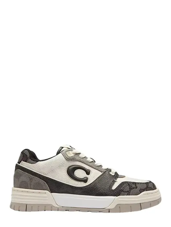 COACH Soho Logo Paneled Sneakers - Gray