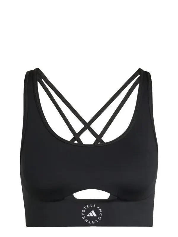 Adidas By Stella McCartney Yoga Bra - Black