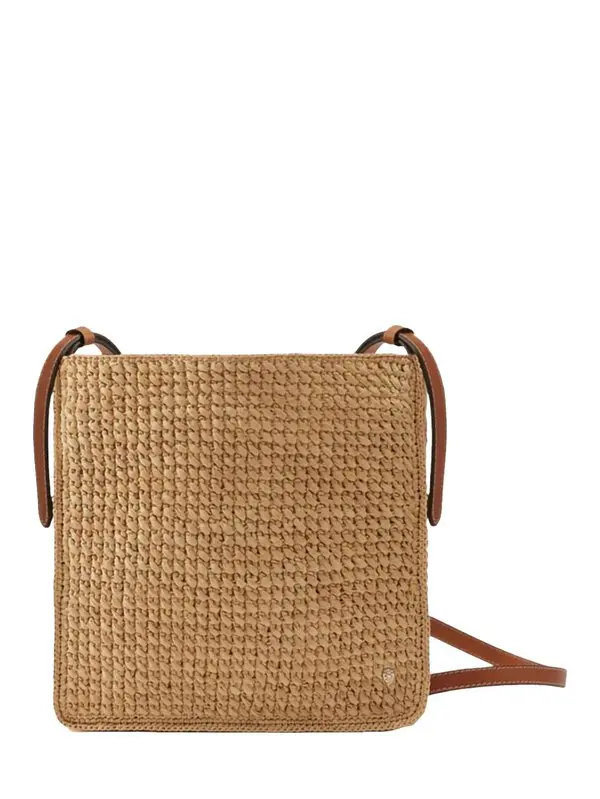 Helen Kaminski Woven Shoulder Bag - Brown
