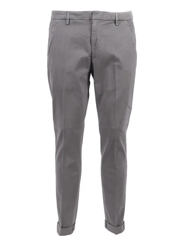 DONDUP Gaubert Cotton Chinos - Gray