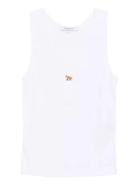 Maison Kitsuné Baby Fox Tank Top - White