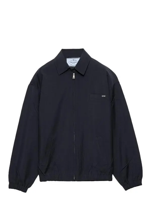 Prada Mohair-wool Blouson Jacket - Blue