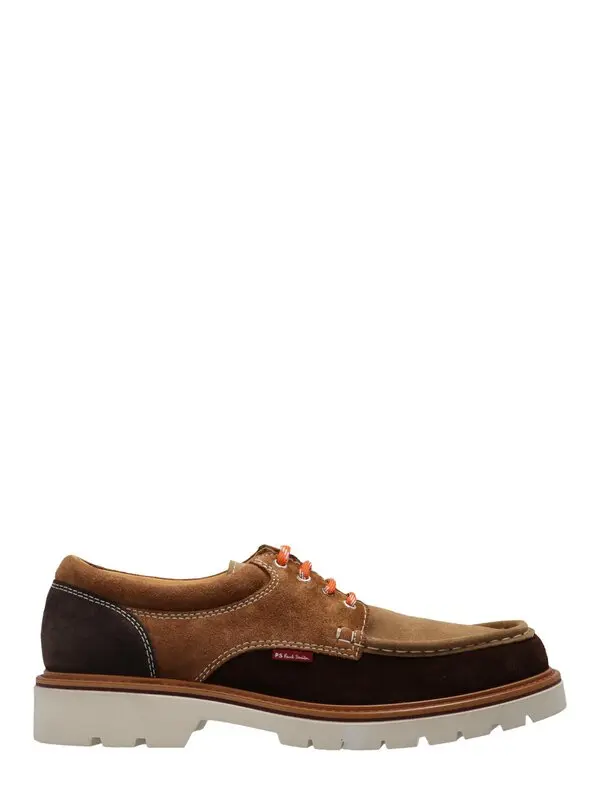 Paul Smith Rooster' Suede Derby Shoes - Brown