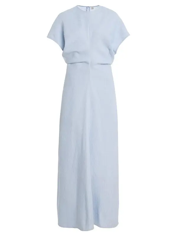 TOTEME Slouch Waist Maxi Dress - Blue