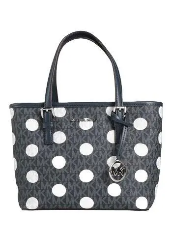 Michael Kors Polka-dot Tote Bag - Navy