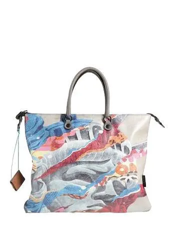 GABS Calfskin Tote Bag - Grey